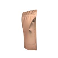 China Food Packaging Matte Rose Gold Custom Stand Up Pouches Bags With Ziplock  doypack for sale