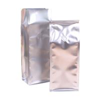 China Multi Color Printed Moisture and Oxygen Barrier Square Bottom Coffee Pouches with Tin Tie for sale