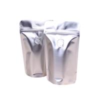 China 1/2 Lb Pound 250g Aluminum Foil Stand Up Coffee Bag With Ziplock Degassing Valve for sale