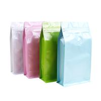 China FDA Approved Flat Bottom Coffee Bags With Valve Custom Coffee Bags With Valve for sale