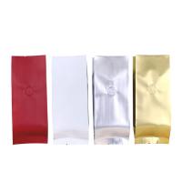 China Side Gusset Coffee Bags With Valve And Tin Tie HP Digital Printing for sale