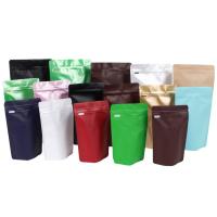 China Airtight Fresh-keeping Resealable Aluminium Foil Lined Coffee Pouches with Degassing Valve for sale