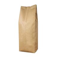 China Four Side Sealed Stand Up Coffee Pouches With Valve 1lb 2lb Moisture Proof Oxygen Barrier for sale