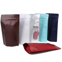 China Premium Stand Up Coffee Bags with Degassing Valve and Ziplock for sale