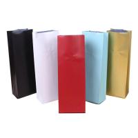 China Heat Sealable Aluminum Foil Liner Side Gusset Folded Flat Bottom Coffee Bags With Valve For Coffee Bean Tea Leaves Pack for sale