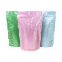 China Zipper Stand Up Coffee Pouches with Personalized Printing and Degassing Valve for sale