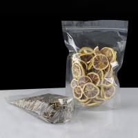 China 5.5 x 7.9 Inch Transparent Clear Stand Up Pouches Bag for Dry Fruit, Tea, Beans, Chili, Spices, Snack Food Packaging for sale