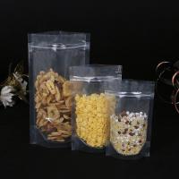 China Clear Stand Up Pouches with Strong Seal for Freshness of Food Storage Packaging for sale