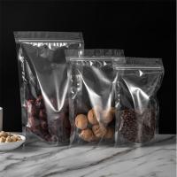 China Transparent Moisture Resistant Stand Up Pouches with Odor Barrier and Custom Printing for sale