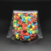 China 5.5 x 7.9 Inch Transparent Clear Stand Up Pouches Bag for Dry Fruit, Tea, Beans, Chili, Spices, Snack Food Packaging for sale