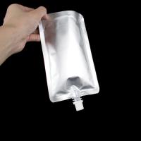 China PET/AL/RCPP Stand Up Spout Pouch Bags For Reusable Liquid Packaging for sale