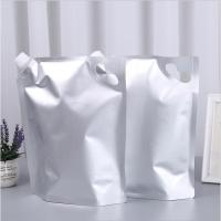 China PET/AL/RCPP Spouted Flexible Packaging with Customizable for Food Liquids for sale