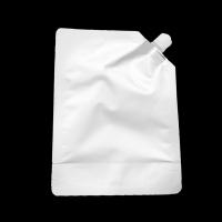 China PET/AL/RCPP Stand Up Spout Pouch Bags For Reusable Liquid Packaging for sale
