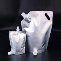 China Watertight Aluminium Foil Stand up Liquid Spouted Pouches with Printing for sale