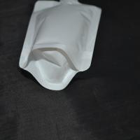 China Customizable Gravure Printing Milky White Stand Up Spout Pouches For Beverage Supermarket for sale
