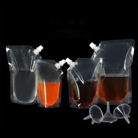China Multi purpose Liquid Spouted Pouches with Customizable and Vibrant Gravure Printing for sale