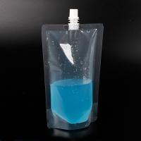 China Multi purpose Liquid Spouted Pouches with Customizable and Vibrant Gravure Printing for sale