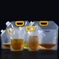 China Durable BPA Free Stand Up Spout Pouches for Detergent with Gravure Printing for sale