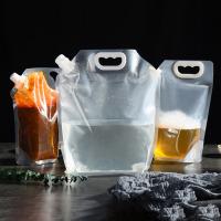 China Heat Sealable Standup Aluminum Foil Spout Pouch Bags For Beverage for sale