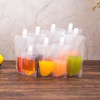 China Customizable Food Grade Spout Pouches with Spout for Liquids, Milk, Coffee, Tea, Beverages, Beer, Juice for sale