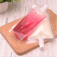 China Customized Heat Seal Pour Liquid Spout Bags Wholesale For Beverage Stores for sale
