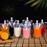 China Heavy Duty Retortable Stand Up Spout Pouches with Reusable Lid Cap for Beverage Packaging for sale