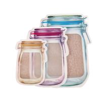 China Vibrant Pre Printed Plastic Pouches with Zipper Seal for Airtight Storage for sale