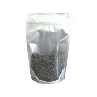 China Customizable Blank Front Clear Aluminium Foil Stand Up Pouch Ziplock Bags For Food for sale