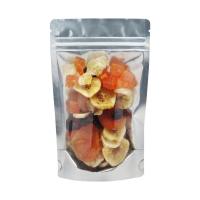 China Customizable Blank Front Clear Aluminium Foil Stand Up Pouch Ziplock Bags For Food for sale