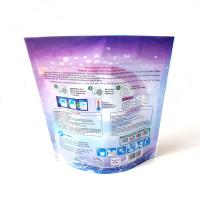 China Custom Eco Friendly EVOH PE Fully Recyclable Stand Up Pouches With Ziplock For Laundry Detergent Pods Packaging for sale