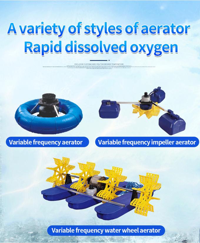 Paddle Wheel 1hp Fish Farming Aerator Aquaculture Aeration Systems 380v 1