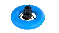 China 2HP Automatic Surge Aerator Type Floating Surface Aerator For Fish Pond for sale
