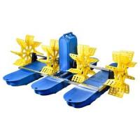 China Electric Pond Paddle Wheel Aerator Stainless Steel 1800Cfm Floating Aerating Fountains for sale
