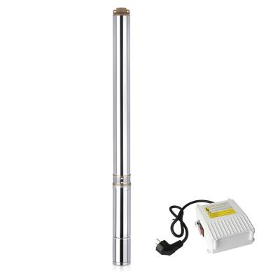 China Water Solar Submersible 50mm Inlet Diameter 1hp Submersible Pump for sale