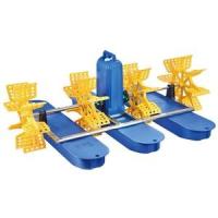 China Aquaculture Paddle Water Wheel Pond Aerator Fish Shrimp 2 Impellers for sale