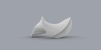 China Stainless Steel Art Installation Outdoor Marble Sculpture 100CM Custom for sale