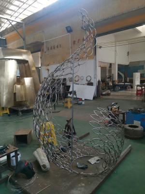 China Frame Construction Of Custom Stainless Steel Sculpture High Stability for sale