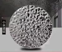 China Metal Lighting Stainless Steel Sculpture To Figure Custom SS Water Corrugated Plate for sale
