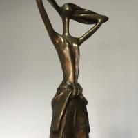 China Interior Famous Portrait Sculpture Abstract Cast Famous Bronze Sculptures for sale