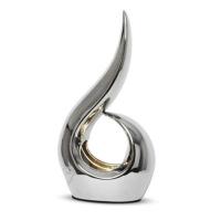 China Simple Abstract Metal Art Sculptures Exhibition Hall Contemporary Metal Sculpture for sale