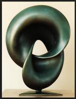 China 2 Meters Forged Abstract Copper Sculpture , Furnishings Bronze Sculpture Abstract for sale