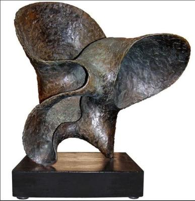China Hall Decorated Copper Art Sculpture Handicraft Works Antique Bronze Sculptures for sale