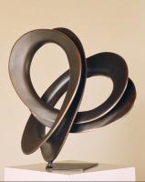 China OEM Interior Copper Art Sculpture Painted Abstract Resin Sculptures for sale
