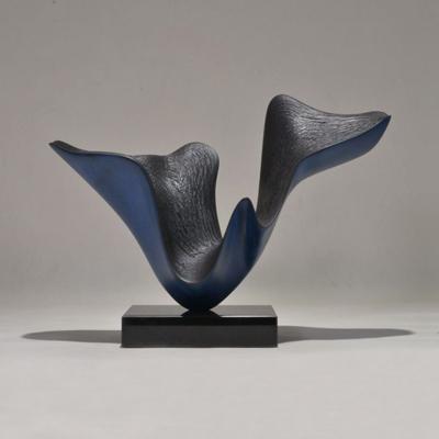 China Space Abstract Resin Sculpture ,  Modern Cabinet Metal Artwork Sculptures Decoration for sale