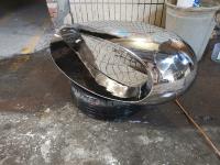China Stainless Steel Abstract Stone Sculpture , Mirror Abstract Yard Sculptures for sale