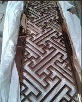China Customized Wall Decoration Pendant Plating Metal Art Wall Hangings Lobby Porch for sale