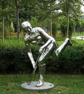 China Gray Iron Rodin Portrait Sculpture , 304 Stainless Steel Sculpture Human Figure for sale