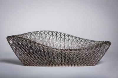 China Custom SS316 Metal Furniture Sculptures Surface Brushed for sale