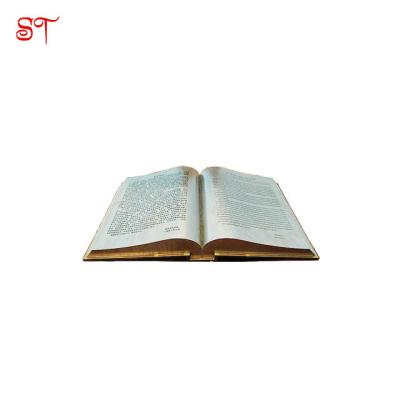China 300mm Code Book Sculpture Large Metal Garden Art Antique Bronze Statues Corpus Juris Civilis for sale