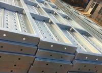 China Q235 Steel Square Rib Pre-Galvanized Scaffolding Plank for sale